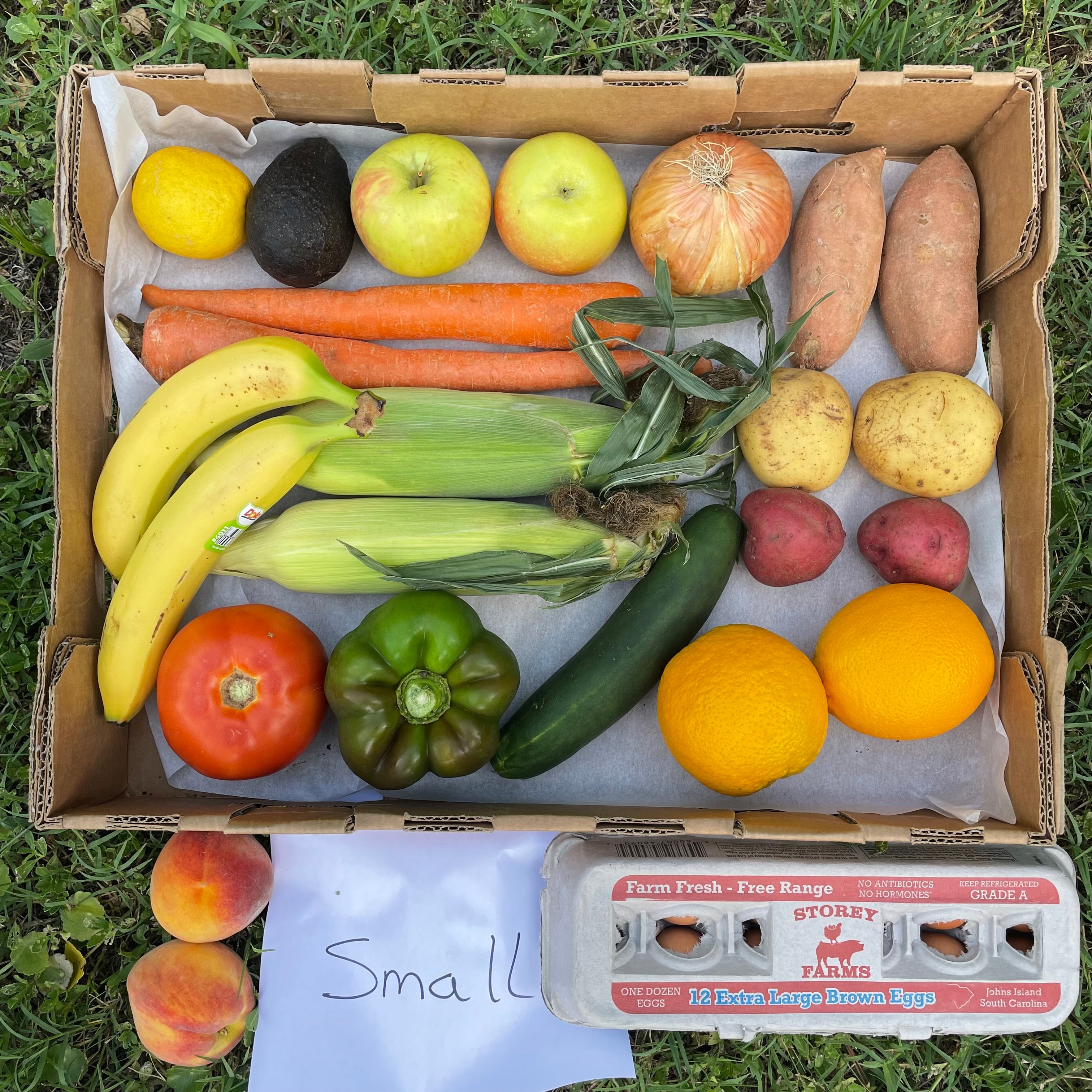 Produce Box - Small – Rainbow Packaging Corporation